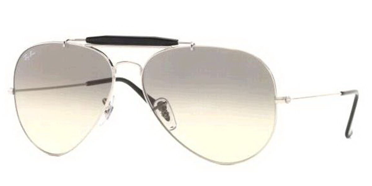 Ray-Ban RB3029 Outdoorsman II 003/32 Sunglasses in Silver ...