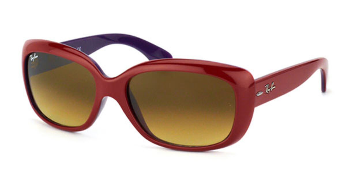 Ray-Ban RB4101 Jackie Ohh 6038/85 Sunglasses Red | VisionDirect Australia