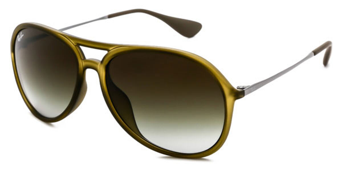 Ray-Ban RB4201 Alex 60747Z Sunglasses Green | VisionDirect Australia