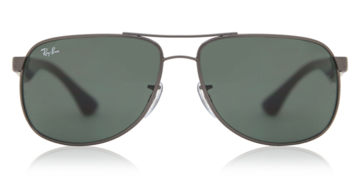 Ray-Ban RB3502 Highstreet 029 Sunglasses Matte Gunmetal | VisionDirect ...