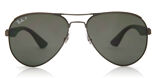 Ray-Ban RB3523 Highstreet Polarized 029/9A Sunglasses in Matte Gunmetal ...