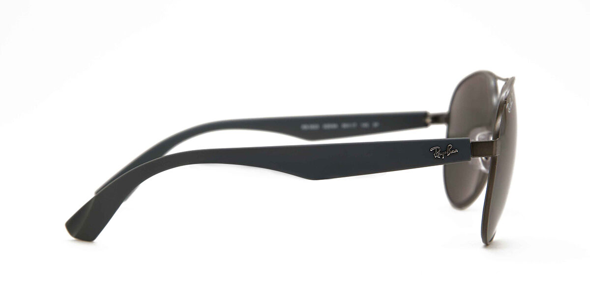 Ray-Ban RB3523 Highstreet Polarized 029/9A Sunglasses in Matte Gunmetal ...