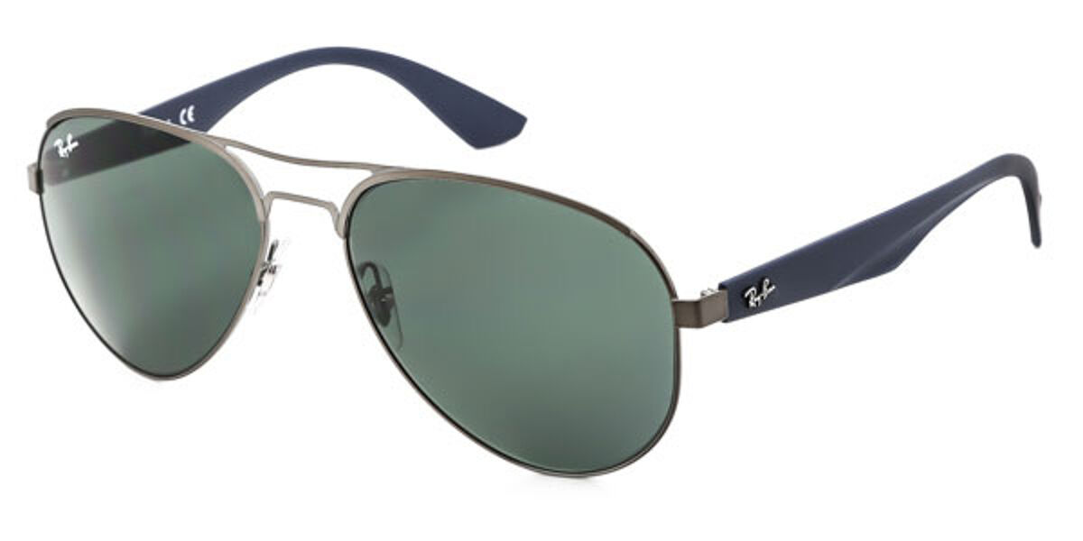 Ray-Ban RB3523 Highstreet 029/71 Sunglasses in Grey | SmartBuyGlasses USA