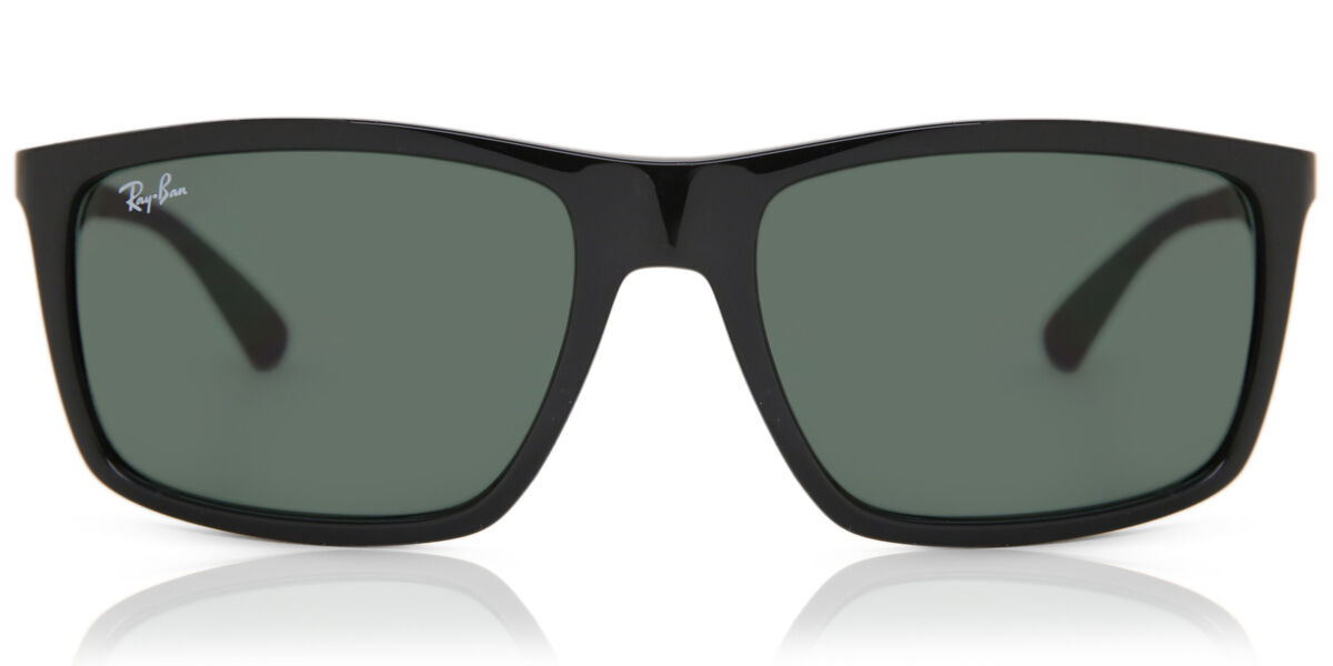 Ray-Ban RB4228 Light Ray 622771 Sunglasses Shiny Black | VisionDirect ...