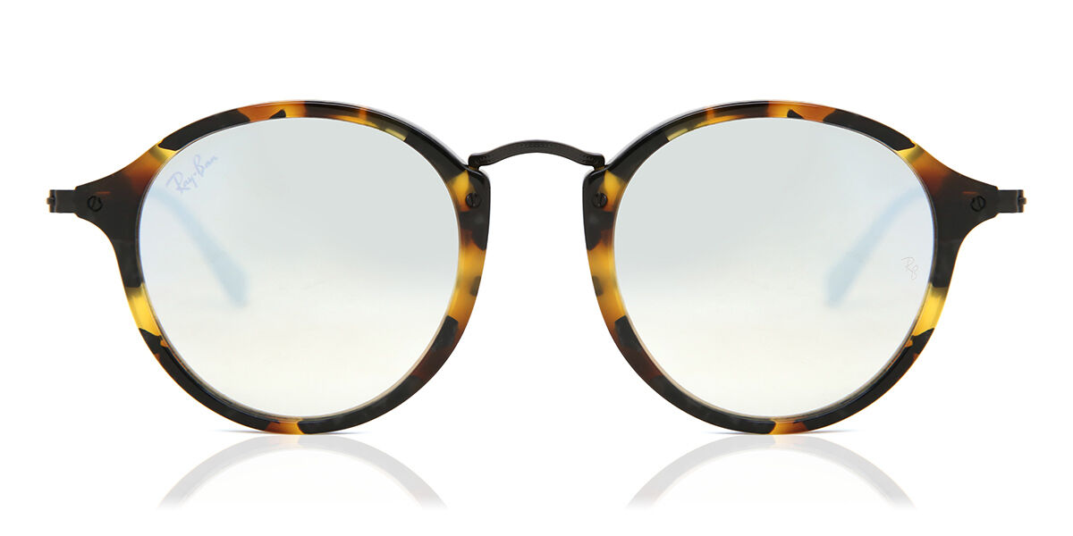 Ray-Ban RB2447 Round Fleck 11579U Sunglasses Tortoiseshell ...