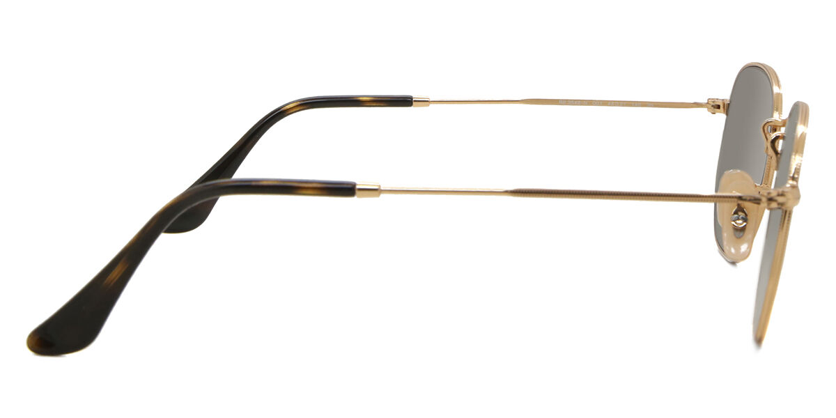 RB3548N Hexagonal Metal Flat Lenses sunglasses | SmartBuyGlasses UK