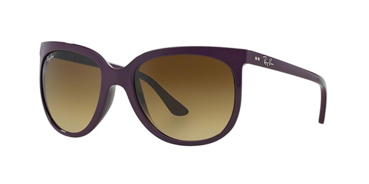 Ray-Ban RB4126 Cats 1000 Polarized 613885 Sunglasses Purple ...