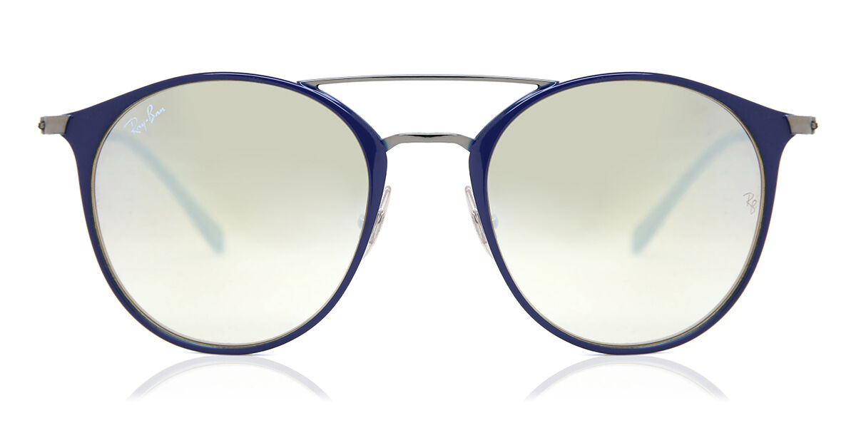 Ray-Ban RB3546 91763F Sunglasses Silver On Top Bordeaux | VisionDirect ...