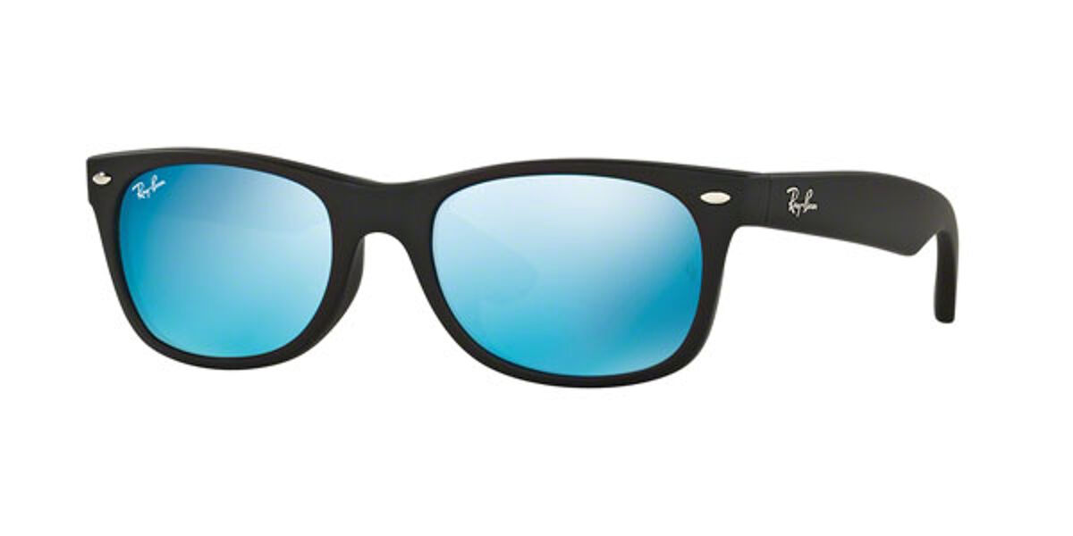 Ray-Ban RB2132F New Wayfarer Asian Fit 632532 Sunglasses in Black ...