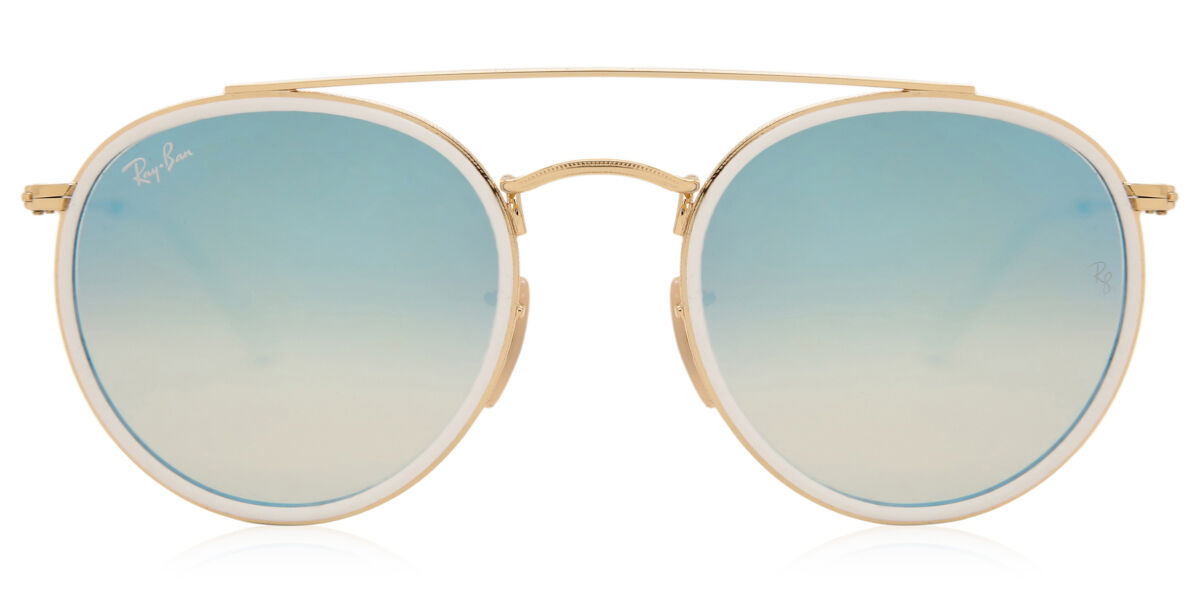 Ray-Ban RB3647N 001/4O Sunglasses Gold | VisionDirect Australia