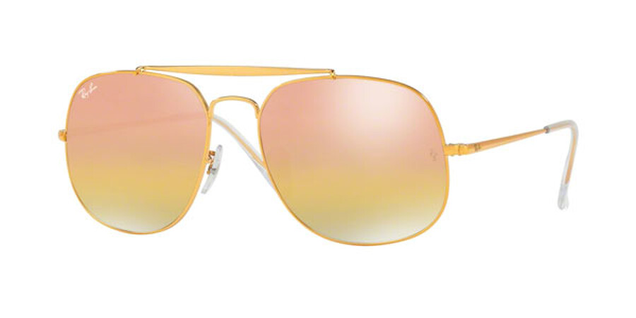 Ray-Ban RB3561 The General 9001I1 Sunglasses Brown | VisionDirect Australia