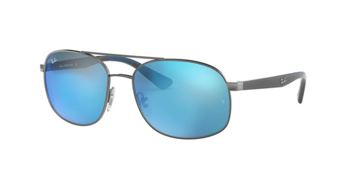 Ray-Ban RB3593 004/55 Sunglasses Gunmetal | SmartBuyGlasses UK