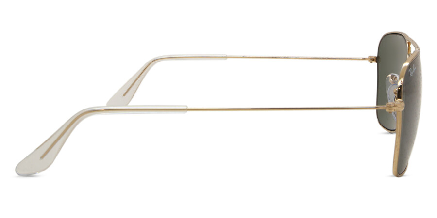 Ray-Ban RB3136 Caravan 001 Aviator Arista Gold Sunglasses | Vision ...