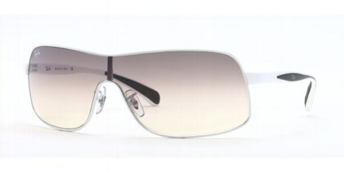 Ray-Ban RB3244 032/8G Sunglasses White | VisionDirect Australia