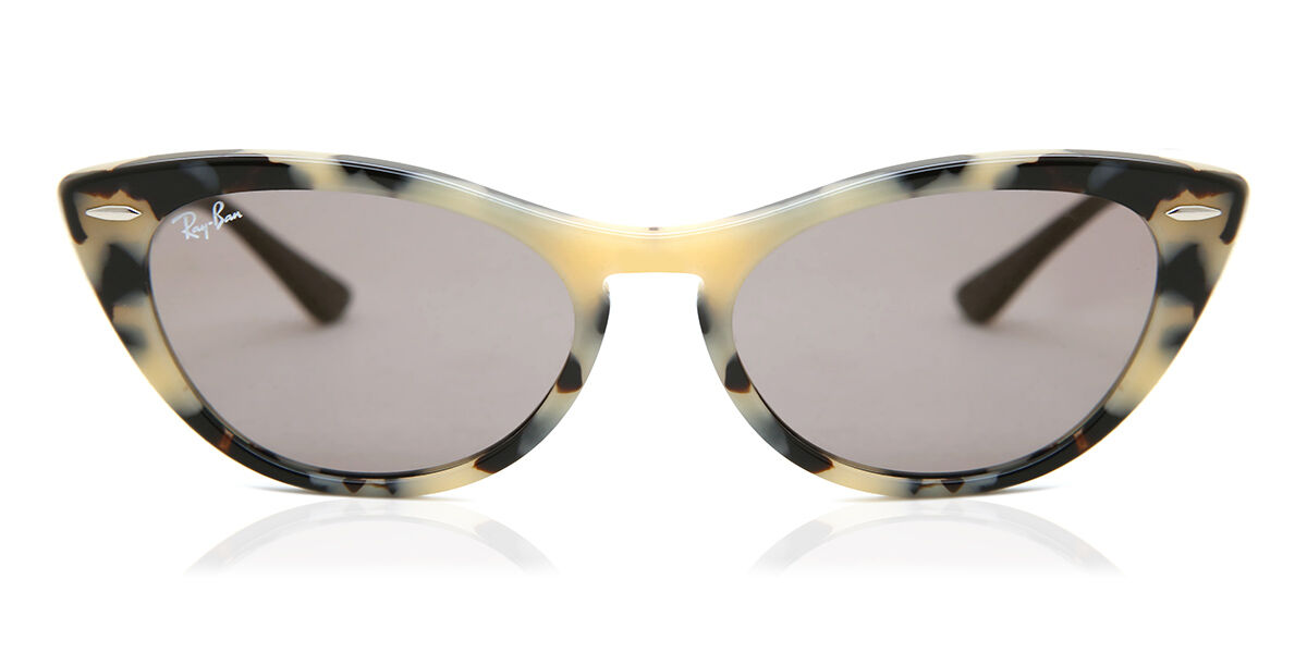 Ray-Ban RB4314N 954/33 Sunglasses Stripped Brown | VisionDirect Australia