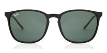 Ray-Ban RB4387 639980 Sunglasses in Transparent Blue | SmartBuyGlasses USA