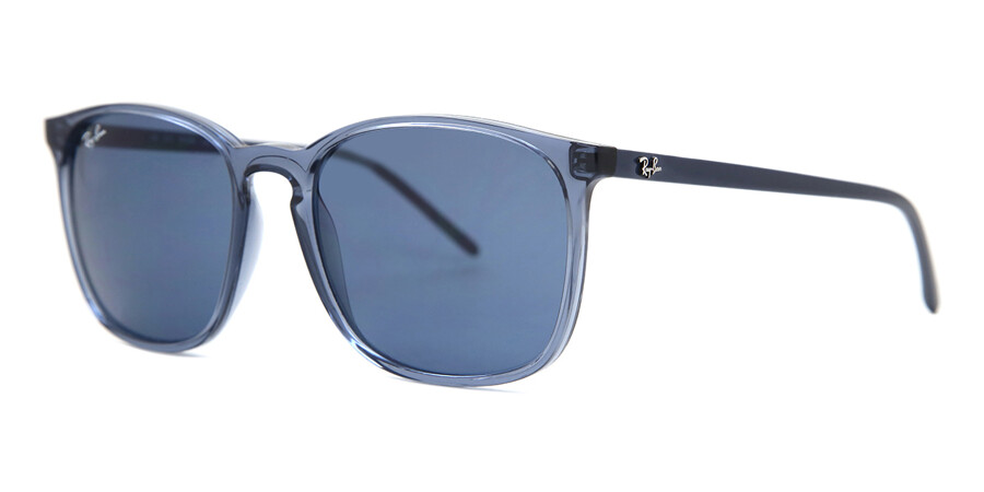 RB4387 sunglasses Transparent Blue | SmartBuyGlasses US