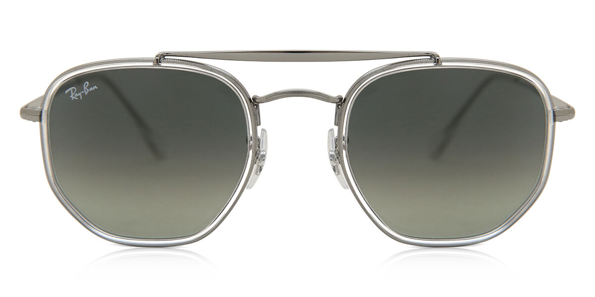 Ray-Ban RB3648M 004/71 Sunglasses Gunmetal | VisionDirect Australia