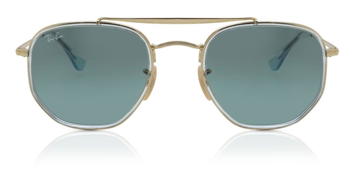 Ray-Ban RB3648M 91233M Sunglasses in Gold | SmartBuyGlasses USA