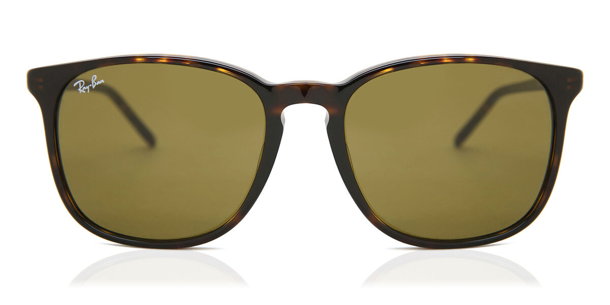 Ray-Ban RB4387F Asian Fit 902/73 Sunglasses in Havana | SmartBuyGlasses USA