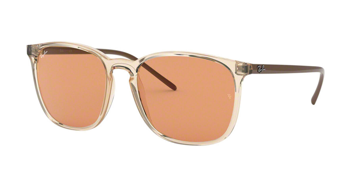 Ray-Ban RB4387F Asian Fit 126774 Sunglasses Brown | VisionDirect Australia