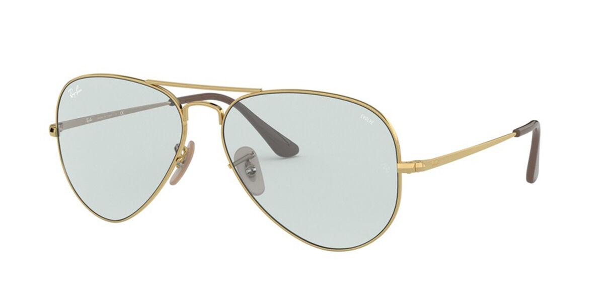 Ray-Ban RB3689 001/T4 Sunglasses Gold | VisionDirect Australia