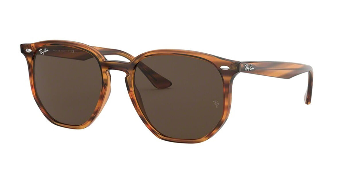 Ray-Ban RB4306F Asian Fit 820/73 Sunglasses Stripped Red Havana ...