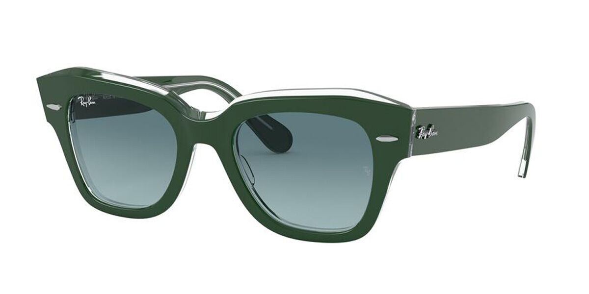 Ray-Ban RB2186 State Street 954/33 Sunglasses in Stripped Havana ...