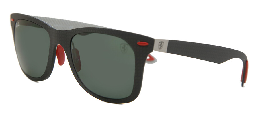 Ray-Ban RB8395M F05471 Sunglasses Matte Carbon | VisionDirect Australia