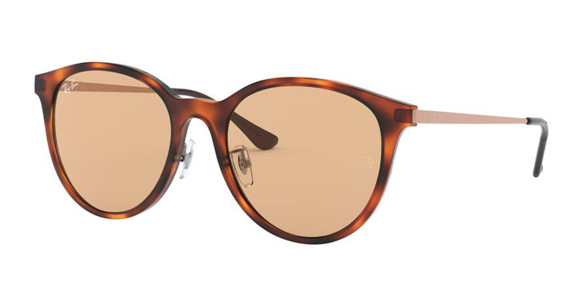 Ray Ban RB4333D 649293 Sunglasses in Light Brown Havana ...