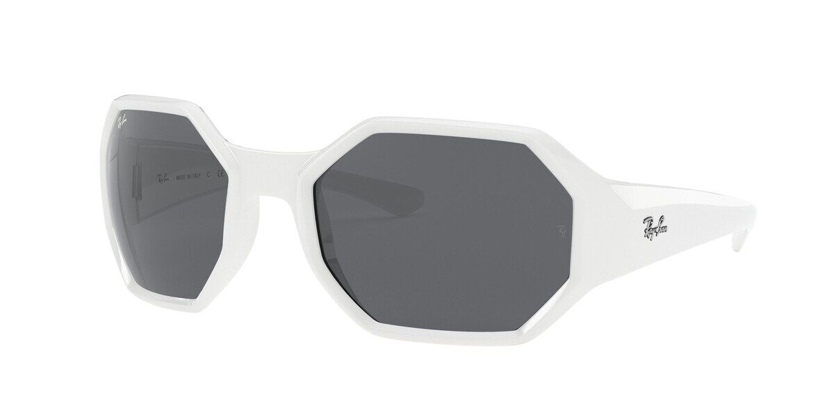 Ray-Ban RB4337 649187 Sunglasses White | VisionDirect Australia