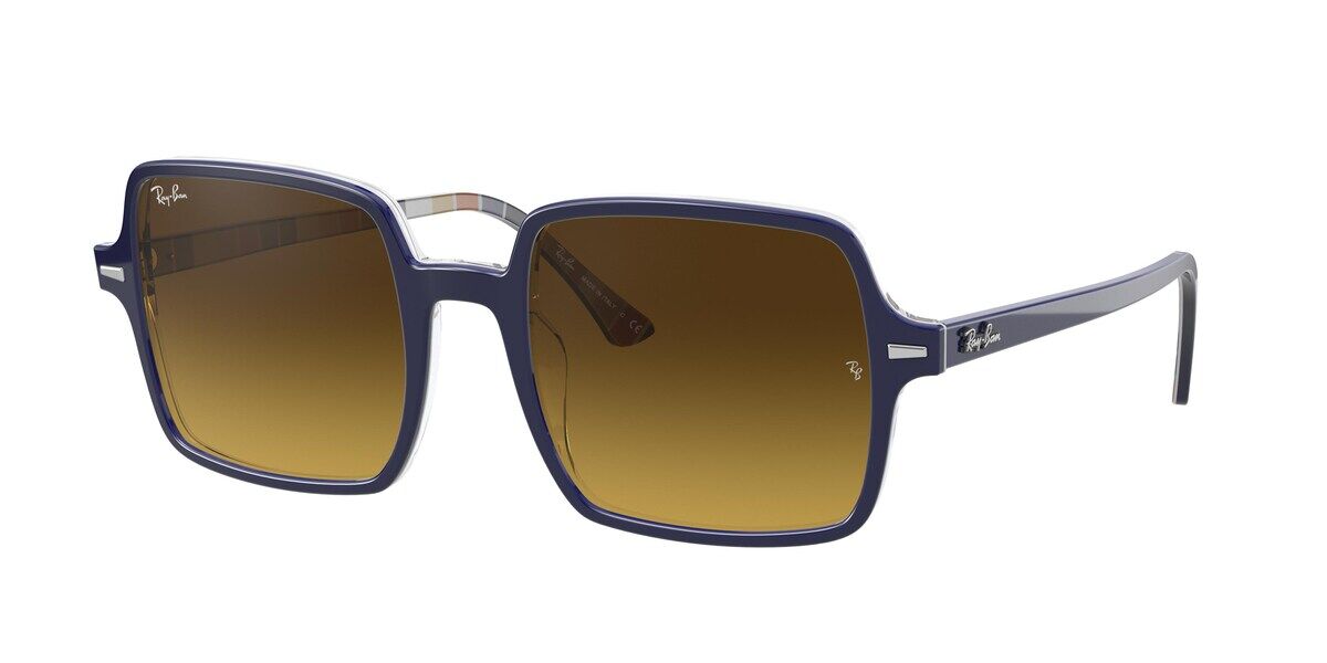 Ray-Ban RB1973 Square II 132085 Sunglasses in Blue | SmartBuyGlasses USA