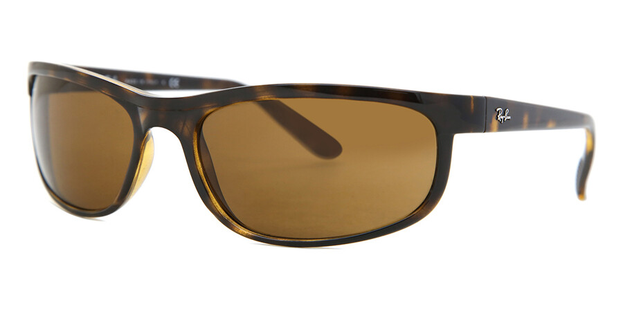Ray-Ban RB2027 Predator 2 650833 Wraparound Dark Havana Sunglasses ...