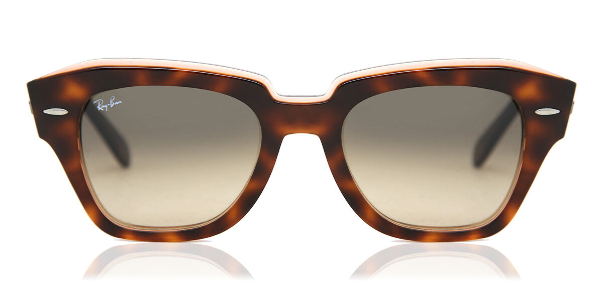 Ray-Ban RB2186 State Street Blue-Light Block 1324BG Sunglasses Pink ...