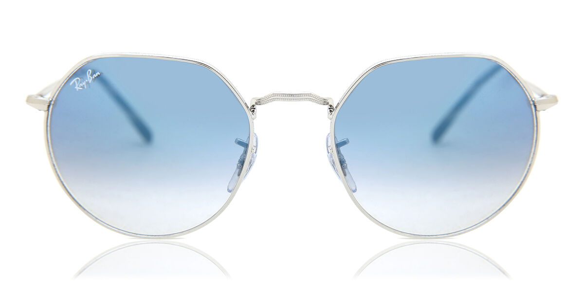 Ray-Ban RB3565 Jack 003/3F Sunglasses Silver | VisionDirect Australia