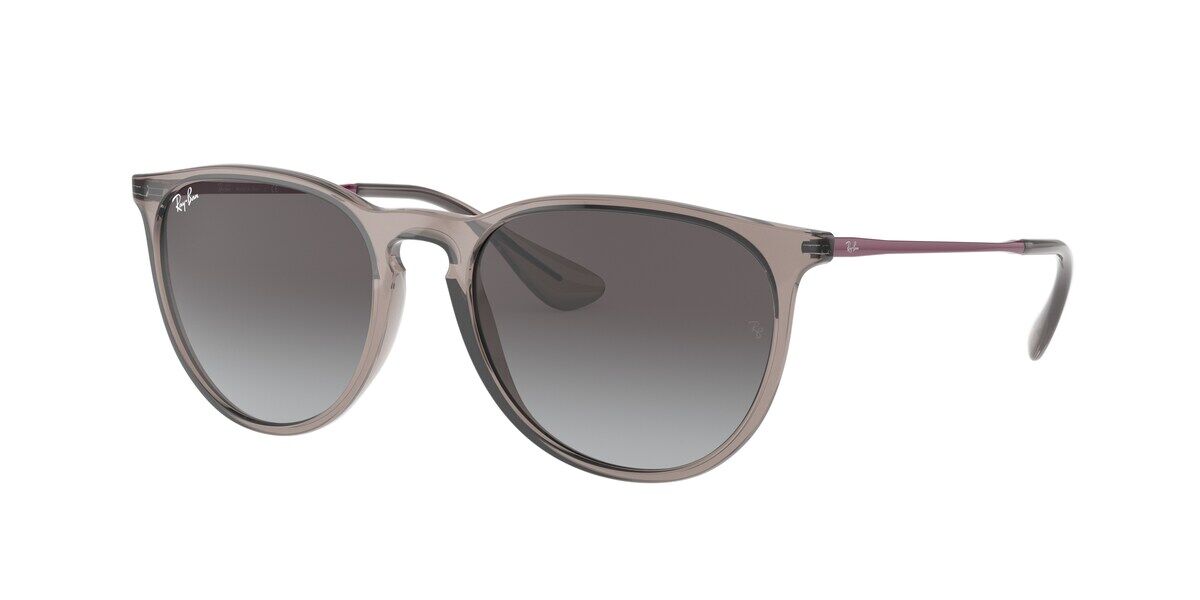 Ray Ban RB4171F Erika Asian Fit 65138G Sunglasses Transparent Grey ...