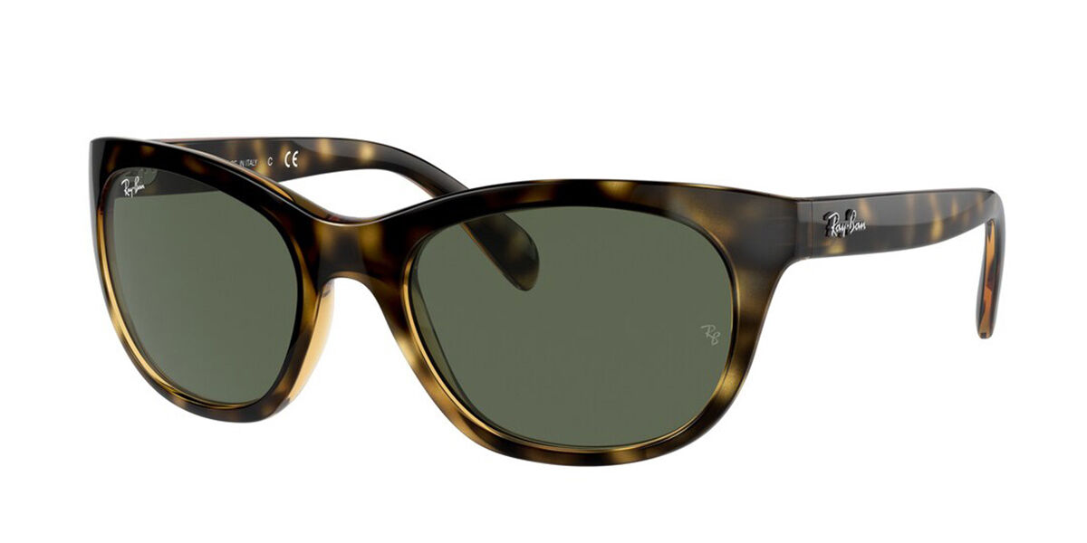 Ray-Ban RB4216 Highstreet 617311 Sunglasses Green | VisionDirect Australia