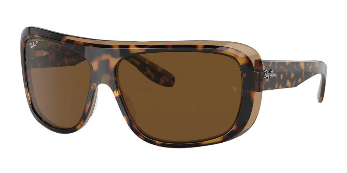 Ray-Ban RB2196 Blair Polarized 129257 Sunglasses Havana Transparent ...