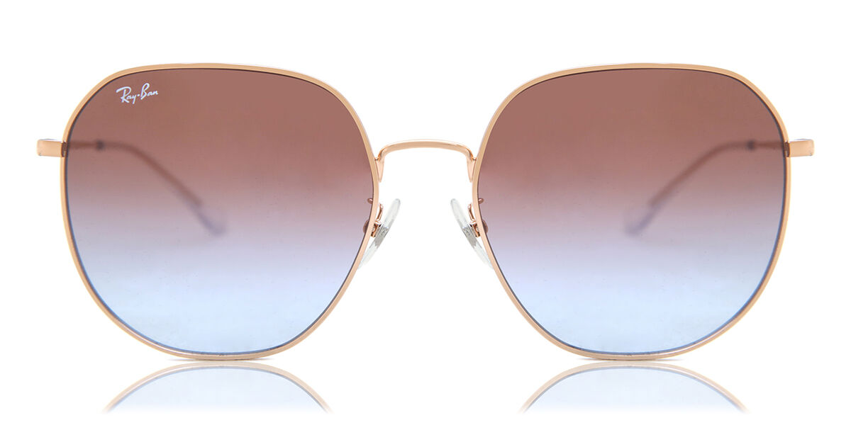 Ray-Ban RB3680D Asian Fit 9202I8 Sunglasses Rose Gold | VisionDirect ...