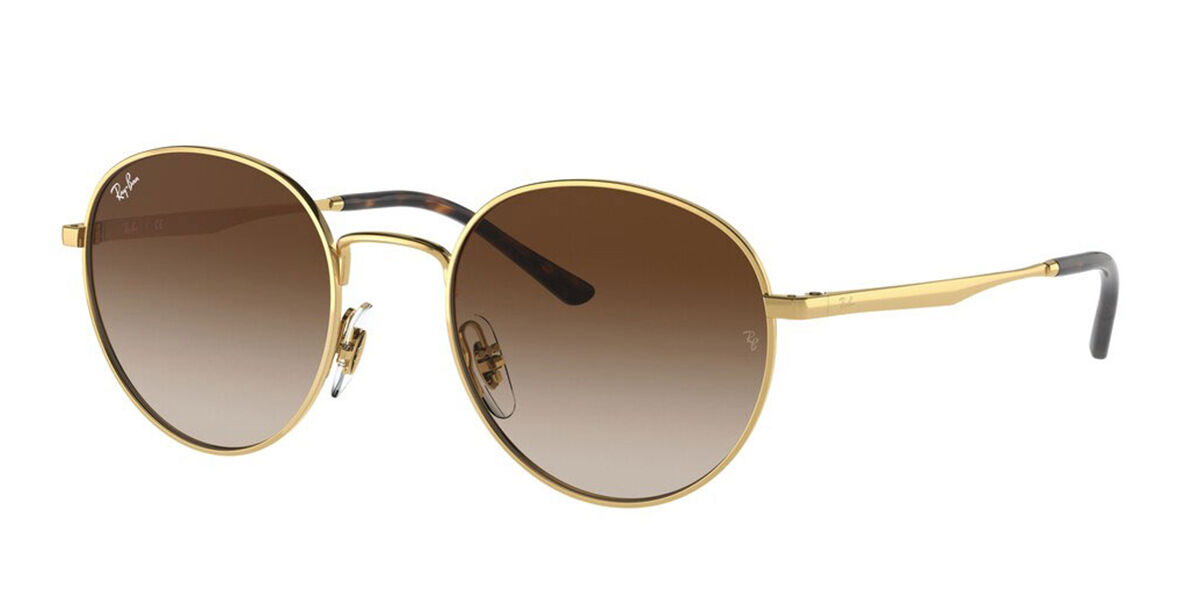 Ray-Ban RB3681 001/13 Sunglasses Gold | VisionDirect Australia