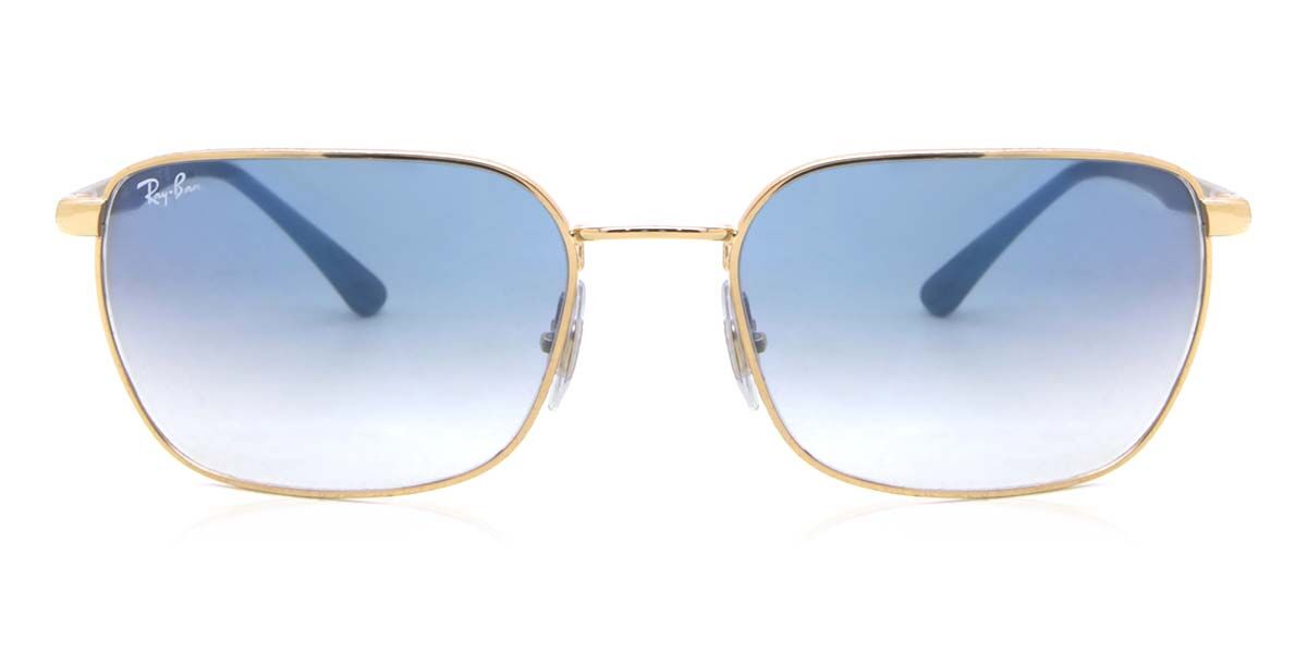 Ray-Ban RB3684 001/3F Sunglasses Gold | VisionDirect Australia