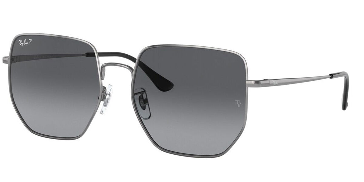 Ray-Ban RB3764D Asian Fit Polarized 004/T3 Sunglasses Gunmetal ...