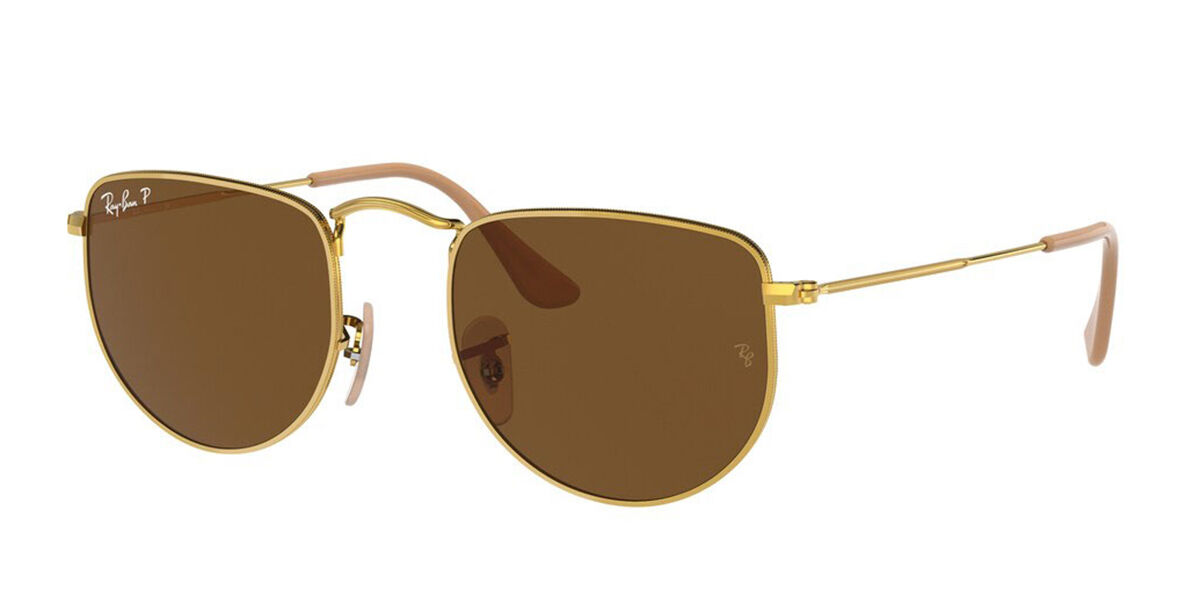 Ray-Ban RB3958 Elon Polarized 919657 Sunglasses in Gold ...