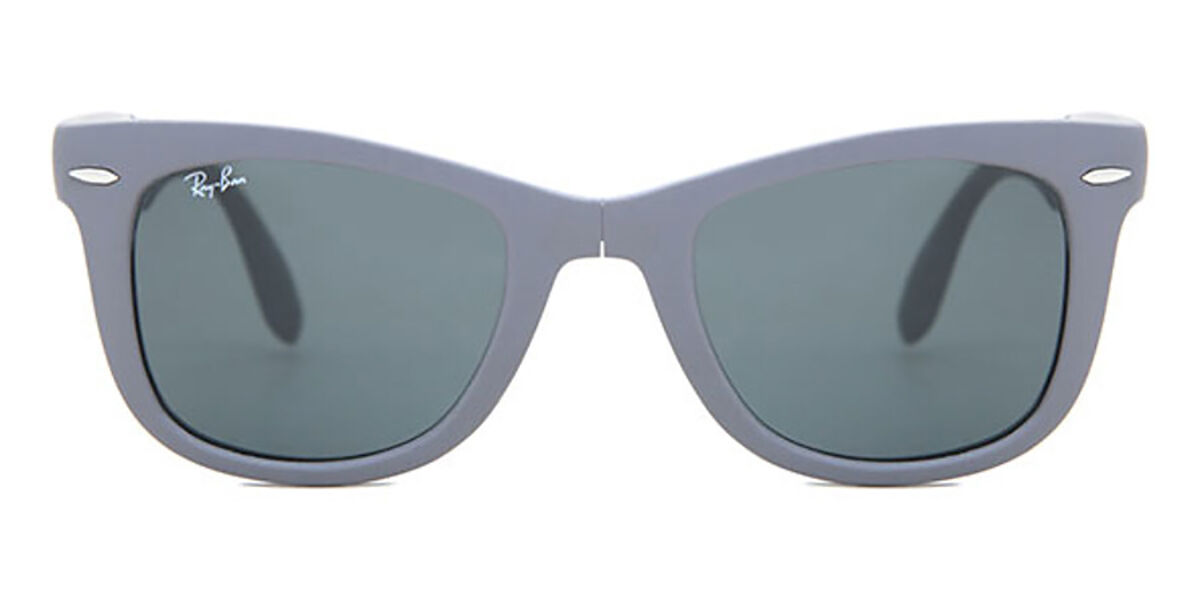 Ray-Ban RB4105 Folding Wayfarer 657533 Sunglasses Military Green ...