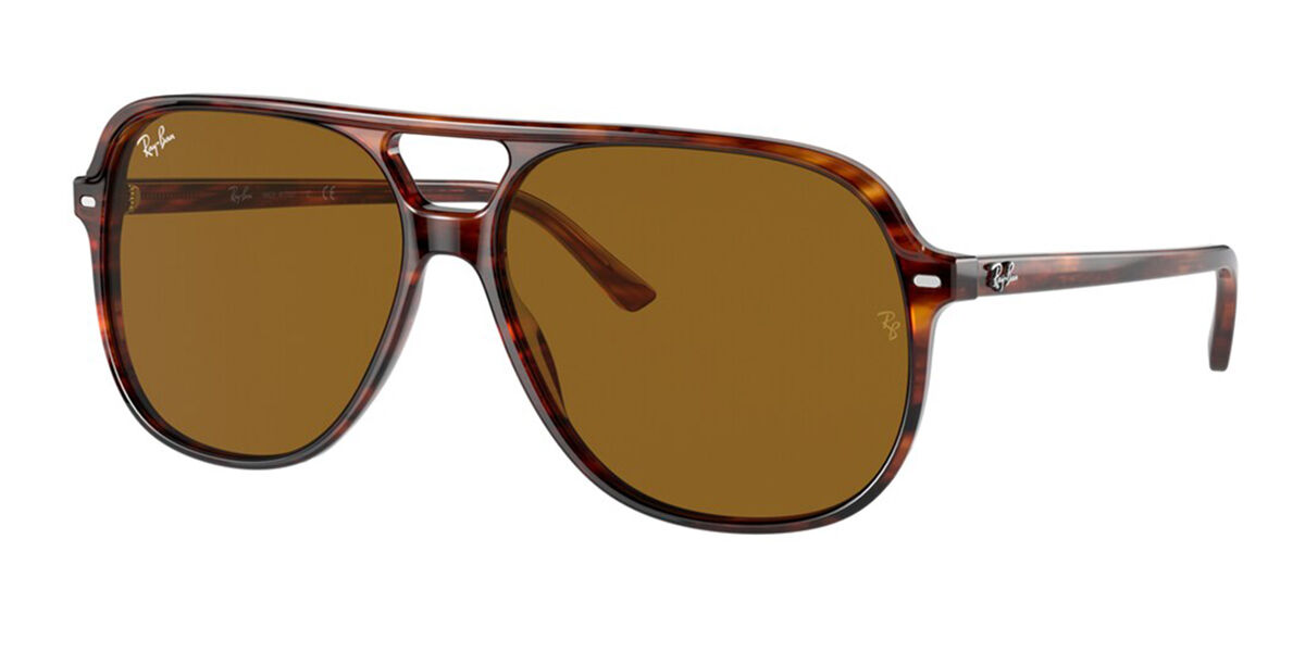 Ray-Ban RB2198 Bill 954/33 Sunglasses Striped Havana | VisionDirect ...