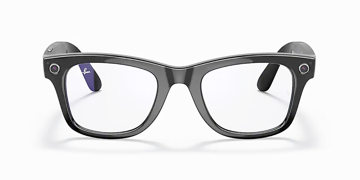 Ray-Ban RW4002 Blue-Light Block 601/SB Blue Light Eyeglasses in Shiny ...