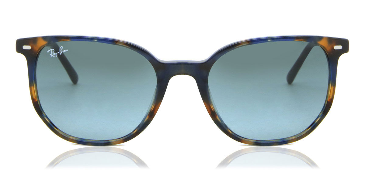 Ray-Ban RB2197 Elliot 13563M Sunglasses Yellow Blue Tortoise ...