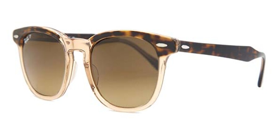 RB2298 Hawkeye Polarized sunglasses Tortoise Clear Brown ...