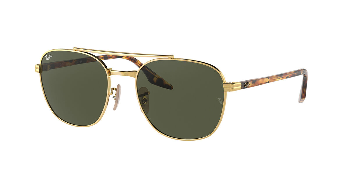 Ray-Ban RB3688 001/31 Sunglasses in Gold | SmartBuyGlasses USA