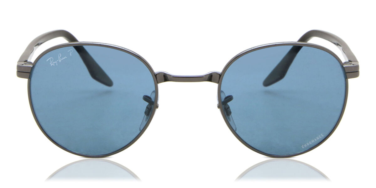 Ray-Ban RB3691 Polarized 004/S2 Sunglasses in Gunmetal ...